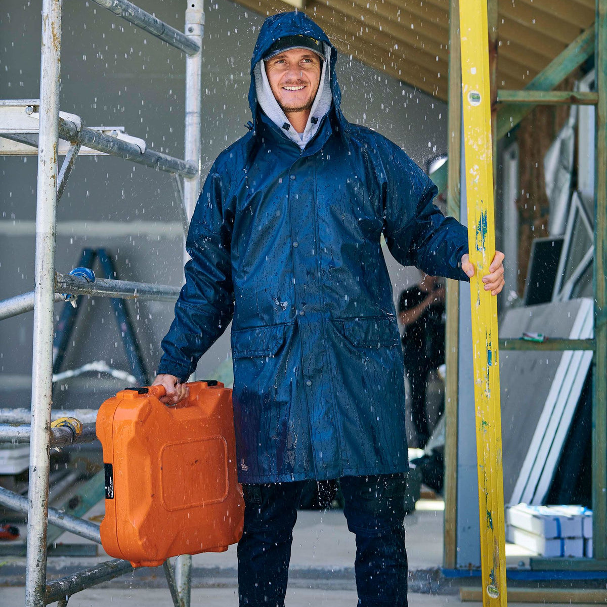 Stretch PU Rain Coat – The Workers Wardrobe